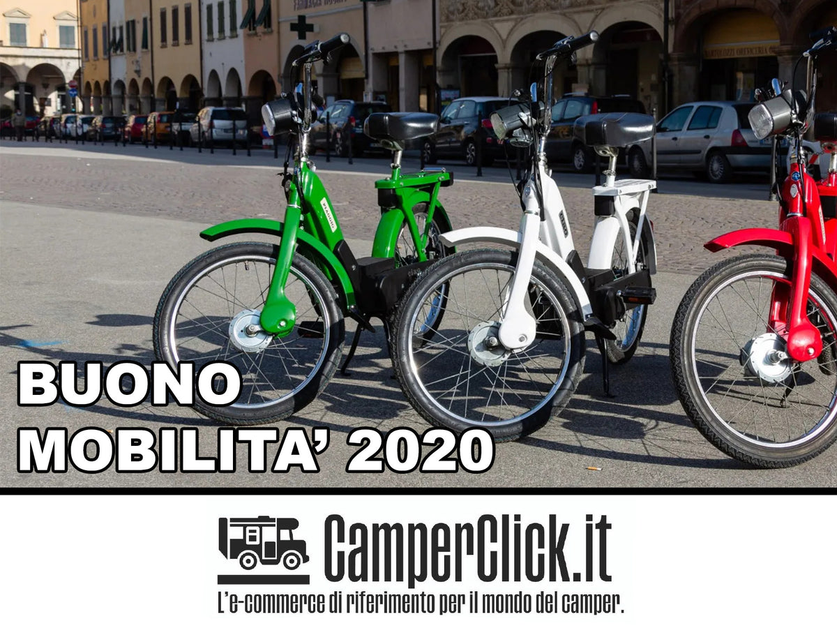 Posso acquistare la bici per il camper con buono mobilità?