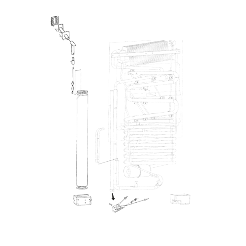 Ricambi frigo Dometic serie 8 mod.RMD 8551 Sx - Refrigerante